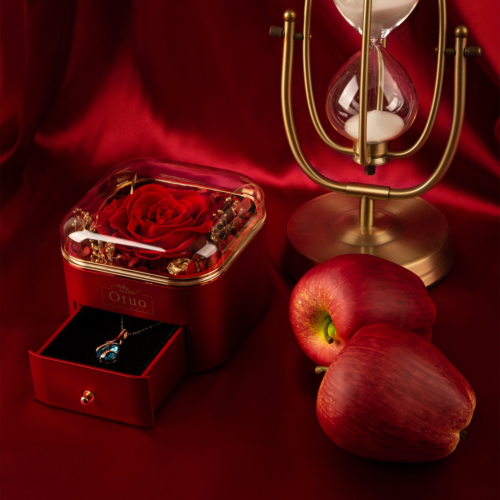 Preserved Roses Gift Jewerlry Box – OTUO